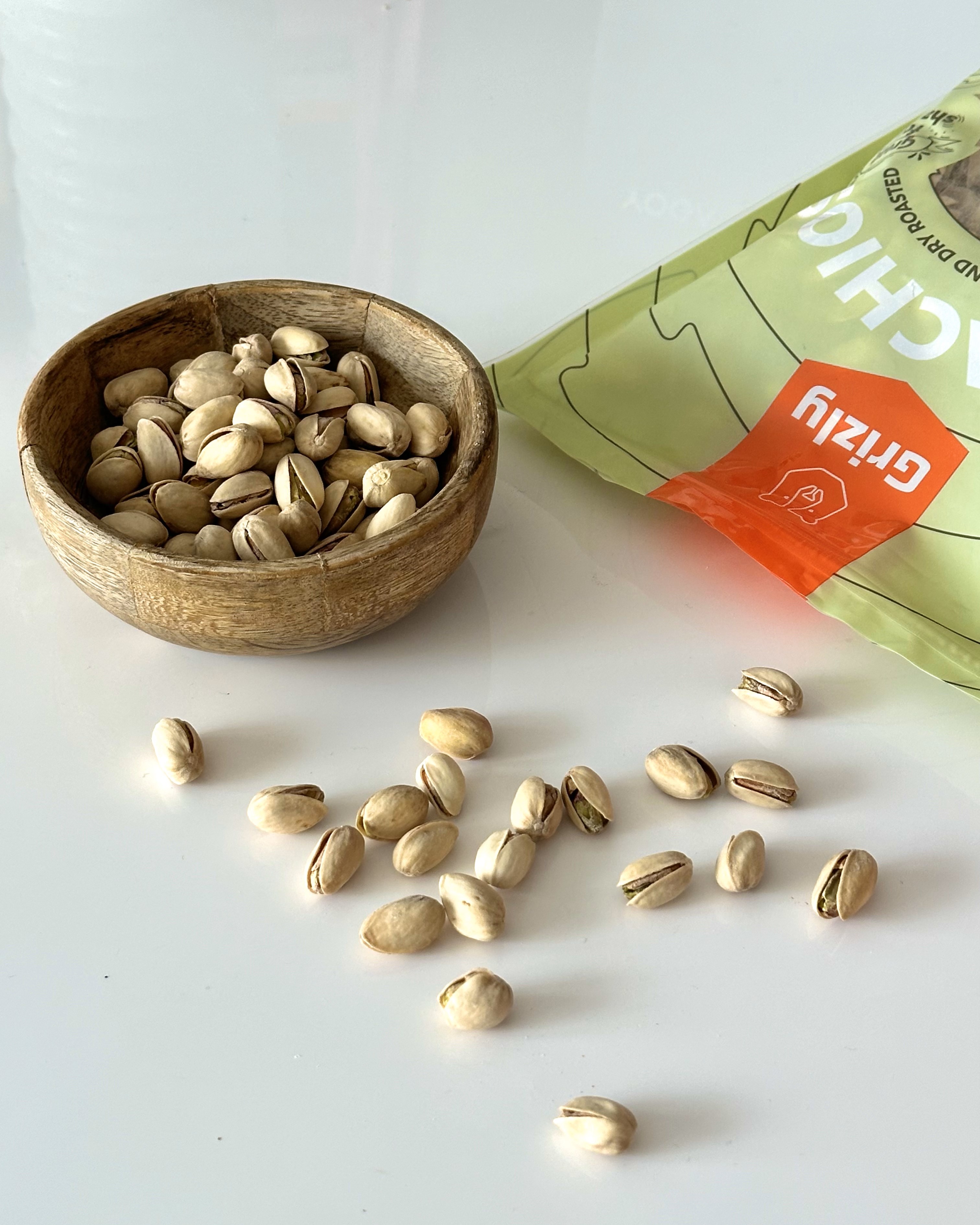 GRIZLY Fistic prăjit și sărat Jumbo 1000 g | GRIZLY